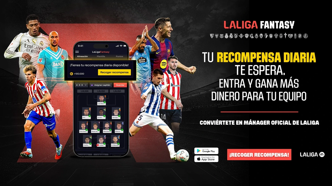 Recompensa diaria: la nueva función de LALIGA Fantasy